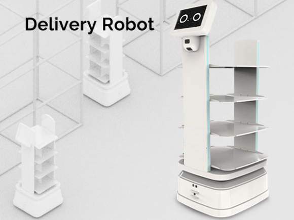 Anewtech Systems - Delivery Robot - Solutions - AI / Robotics - Brand